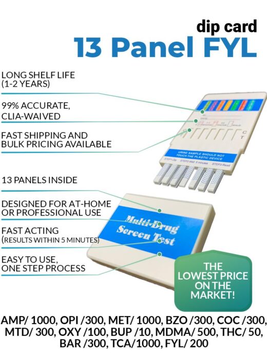 Drug Test Dip Cards - As Low As $0.79!