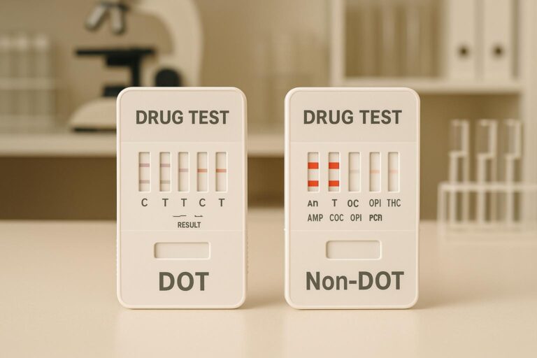 DOT vs Non-DOT Drug Panels: Key Differences - 12 Panel now